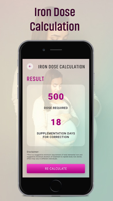 Iron Dose Calculation for iOS (iPhone/iPad/iPod touch) - Free Download ...