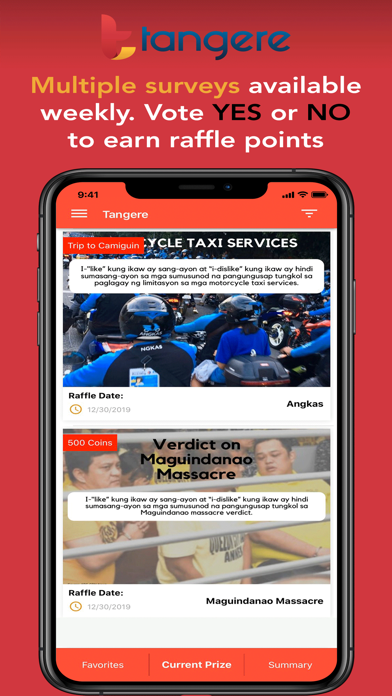 Tangere Pinoy Survey w/ Prizes pour iOS (iPhone/iPod touch ...