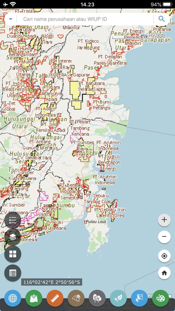 Minerba One Map Indonesia for iOS (iPhone/iPad) - Free Download at AppPure