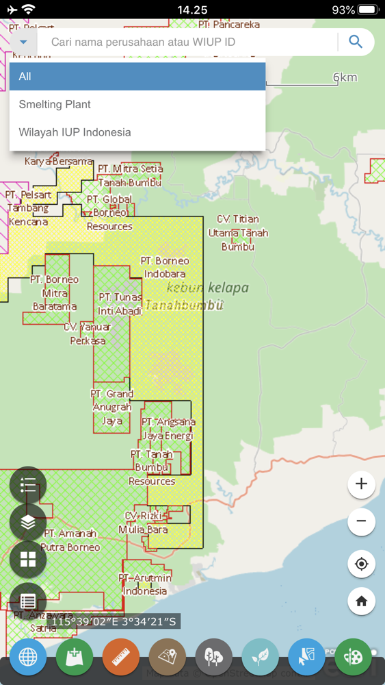 Minerba One Map Indonesia for iOS (iPhone/iPad) - Free Download at AppPure