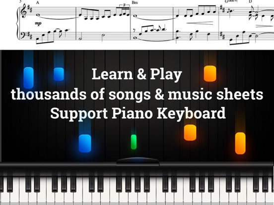 Piano - Play any song & sheets for iOS (iPhone/iPad/Mac/iPod touch ...
