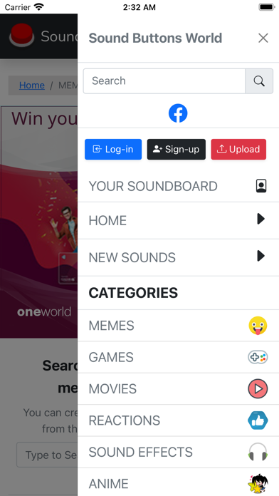 Sound Button World para iOS (iPhone/iPod touch) - Baixar Grátis no AppPure