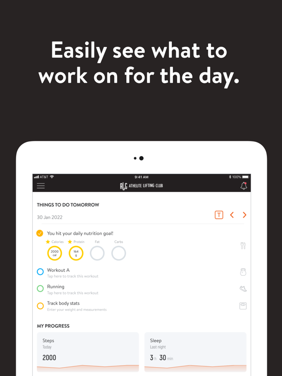 AthElite Lifting Club for iOS (iPhone/iPad/Apple Watch/iPod touch ...