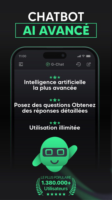 G-Chat - AI ChatBot Français pour iOS (iPhone/iPod touch ...