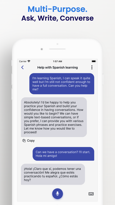 Ally - AI Chatbot & Assistant for iOS (iPhone/iPod touch) - Free Download at AppPure