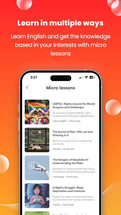 SAYA: The English Learning App for iOS (iPhone/iPad/iPod touch) - Free Download at AppPure