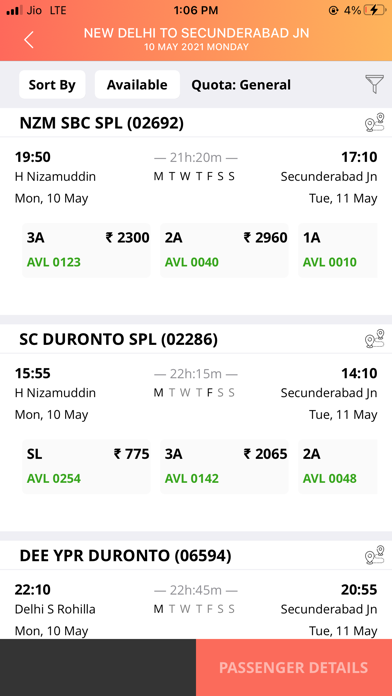 IRCTC Rail Connect for iOS (iPhone/iPod touch) - Free Download at AppPure