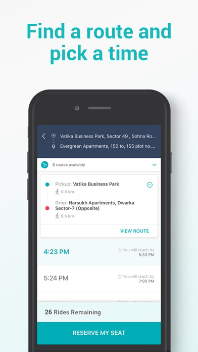 Shuttl - Daily Office Bus for iOS (iPhone) - Free Download at AppPure