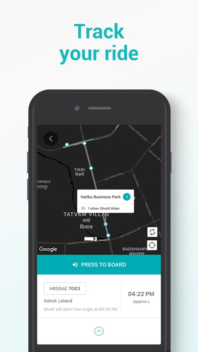Shuttl - Daily Office Bus for iOS (iPhone) - Free Download at AppPure