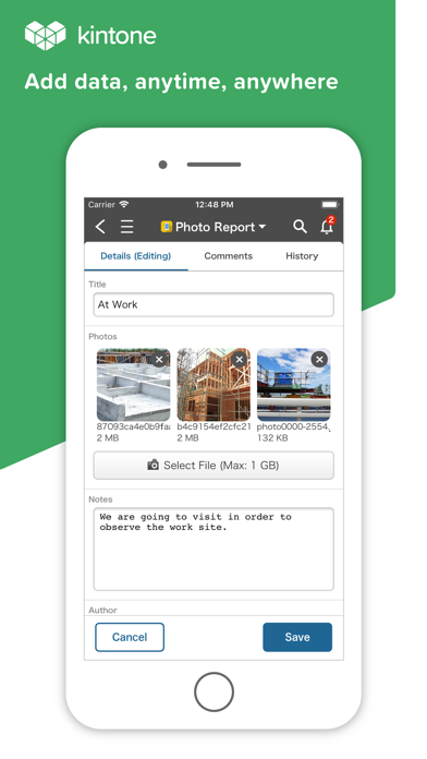 iOS(iPhone/iPad/iPod touch)용 kintone - AppPure에서 무료 다운로드