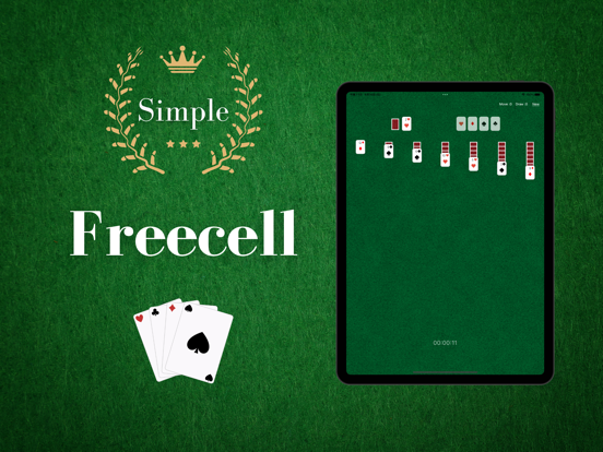 Simple FreeCell card game App for iOS (iPhone/iPad) - Free Download at ...