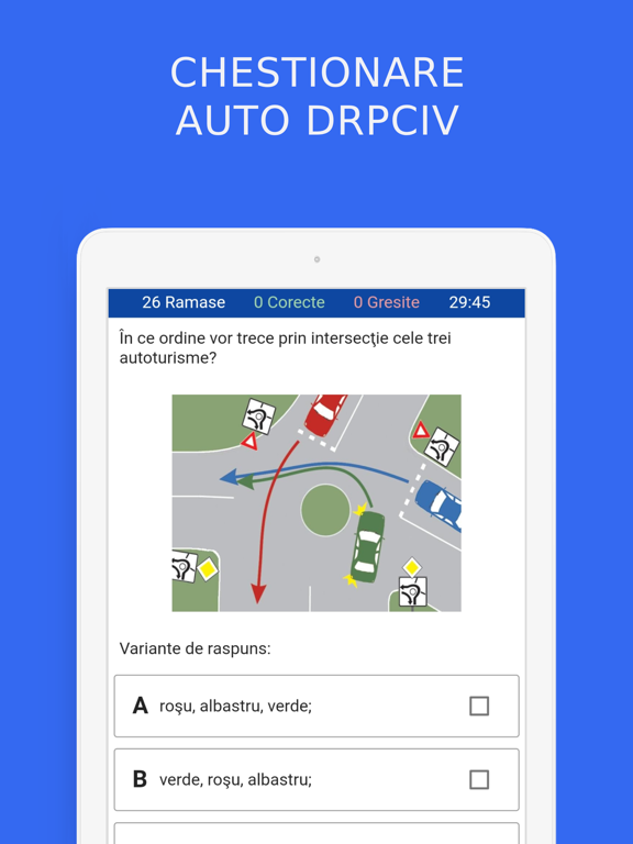 Chestionare Auto 2023: DRPCIViOS版本(iPhone/iPad/iPod touch)免費下載 - AppPure