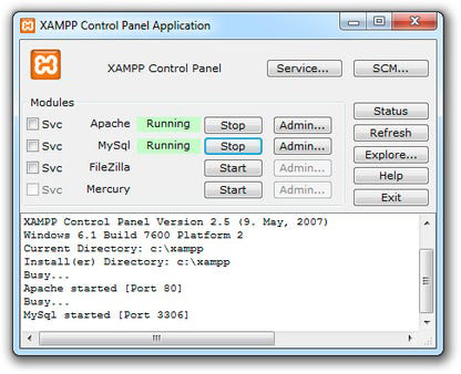XAMPP for PC Windows 5.6.40 Download