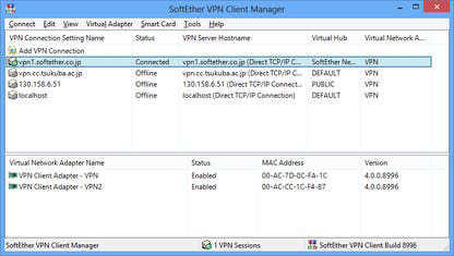 Download SoftEther VPN Client Latest 4.38-build-9760 for Windows PC