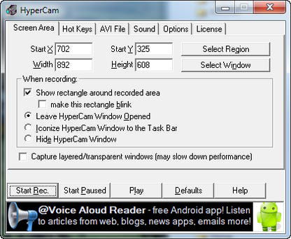 HyperCam for PC Windows 2.29.01 Download