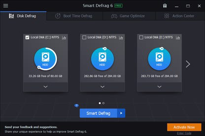 Smart Defrag for PC Windows 8.1.0.159 Download