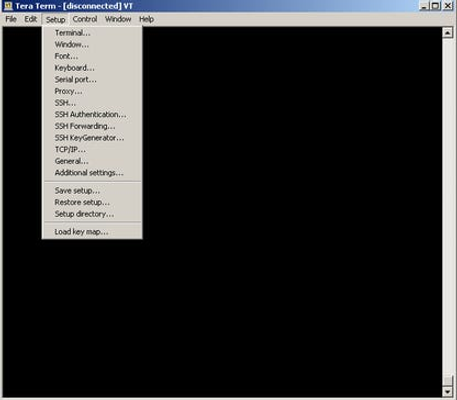 Tera Term for PC Windows 4.105 Download
