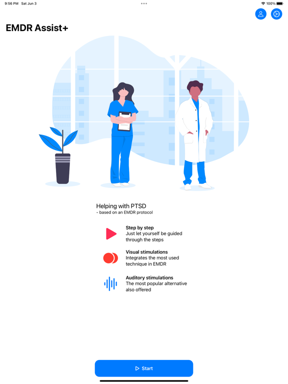 EMDR Assist+ for iOS (iPhone/iPad) - Free Download at AppPure