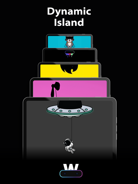 Dynamic Island Wallpaper 15 4K pour iOS (iPhone/iPad/iPod touch ...