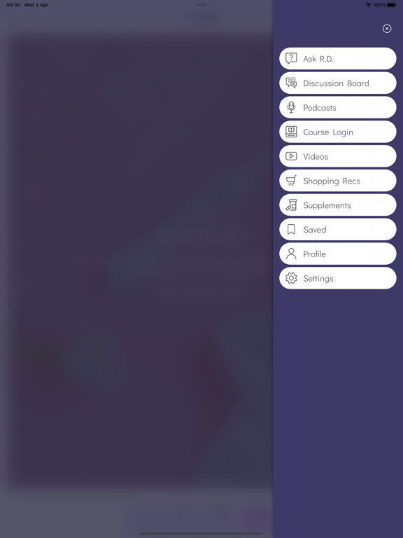 PCOS App para iOS (iPhone/iPad/iPod touch) - Baixar Grátis no AppPure