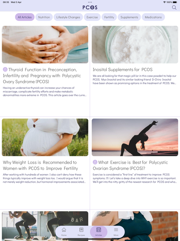 PCOS App para iOS (iPhone/iPad/iPod touch) - Baixar Grátis no AppPure