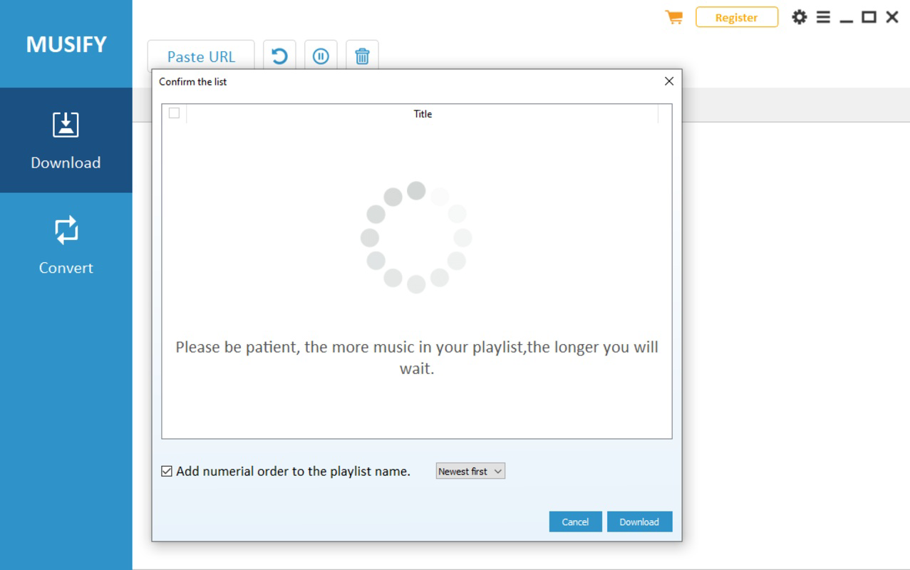 Musify Music Downloader for PC Windows 2.6.0 Download