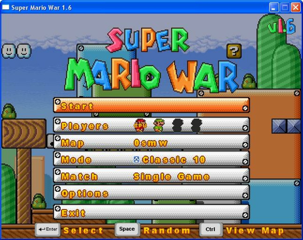 Super Mario War for PC Windows 1.8 Download