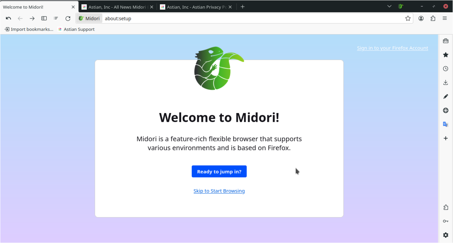 Midori Browser for PC Windows 11.6 Download