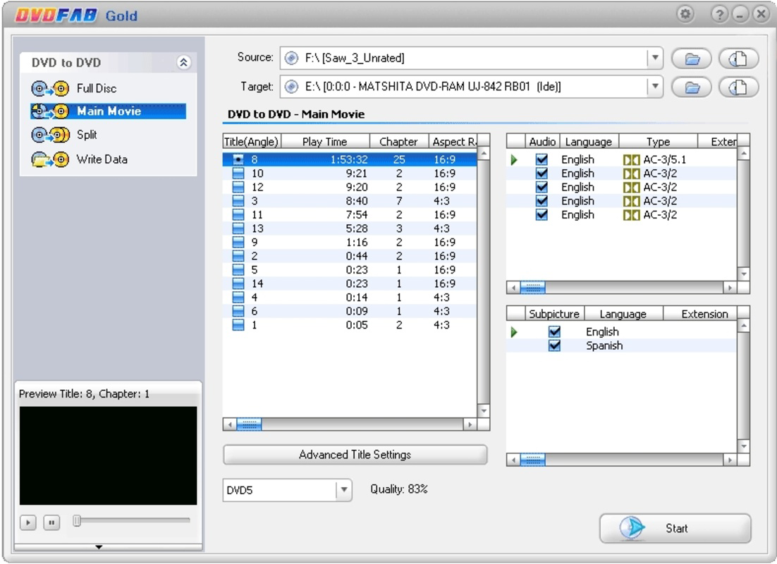 DVDFab for PC Windows 13.0.5.9 Download