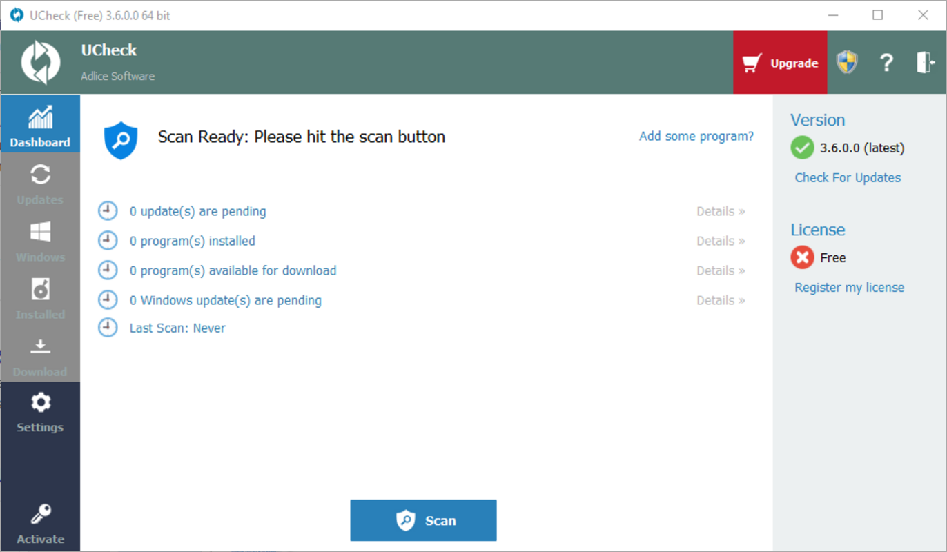 UCheck for PC Windows 6.5.0.0 Download
