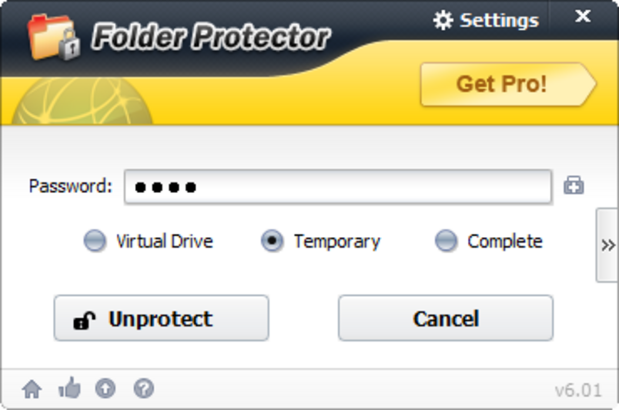 Folder-Protector for PC Windows 7.0 Download