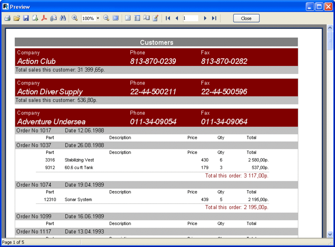 FastReport for PC Windows 2024.1.7 Download