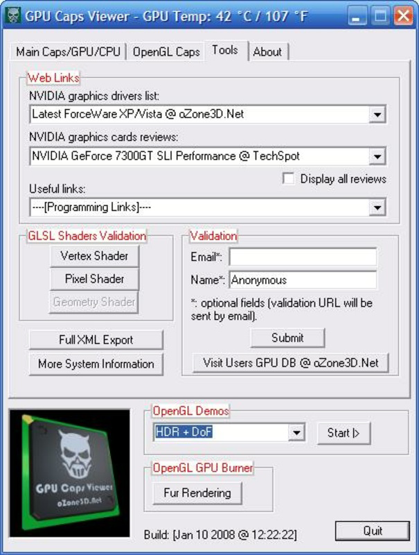 GPU Caps Viewer for PC Windows 1.63.0.0 Download