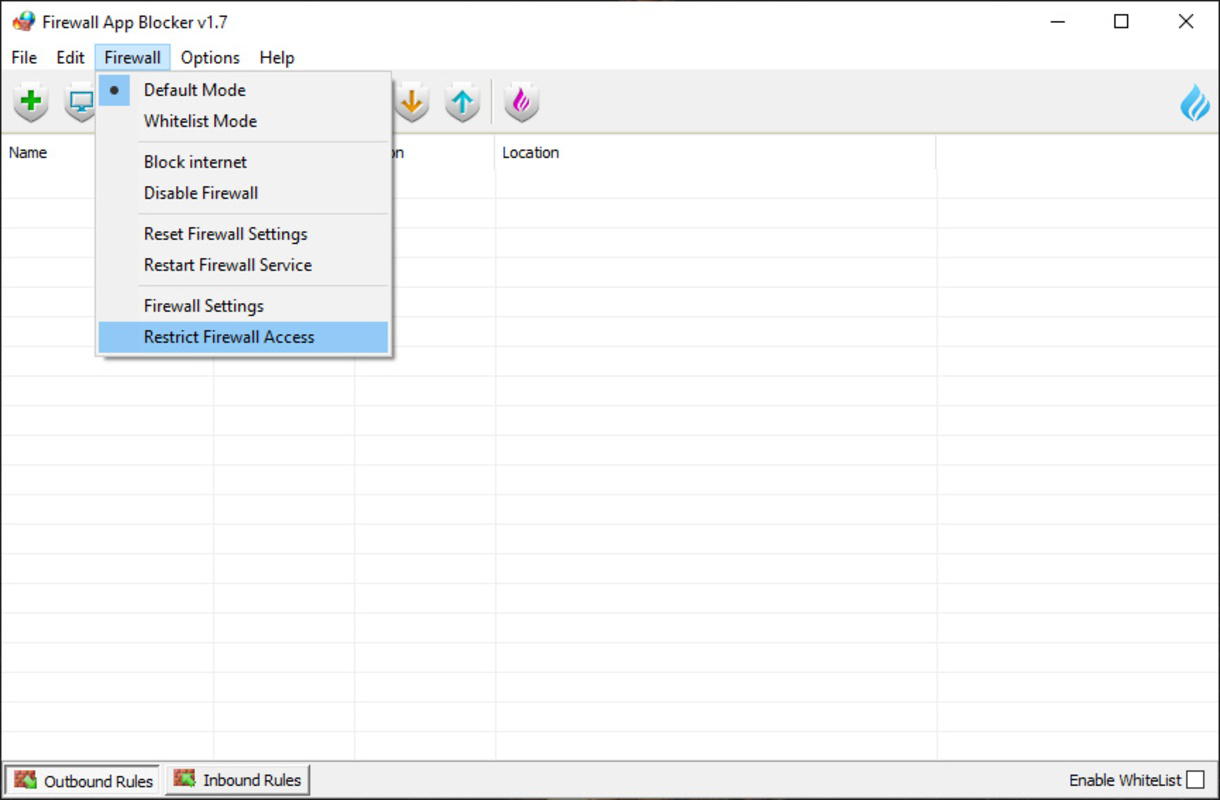 Firewall App Blocker for PC Windows 1.9 Download