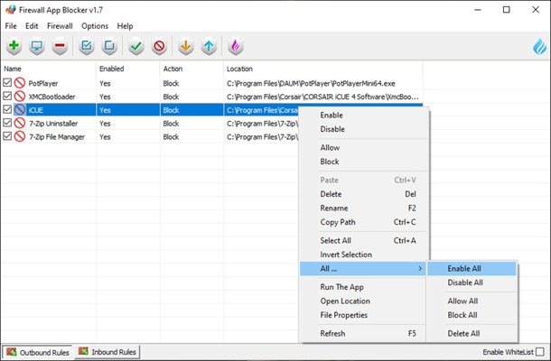 Firewall App Blocker for PC Windows 1.9 Download