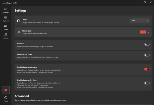 Lenovo Legion Toolkit for PC Windows 2.26.1 Download