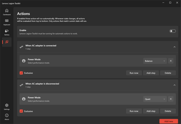 Lenovo Legion Toolkit for PC Windows 2.26.1 Download