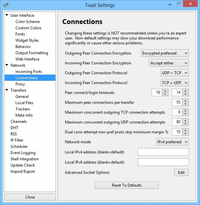Download Tixati Latest 3.41 for Windows PC