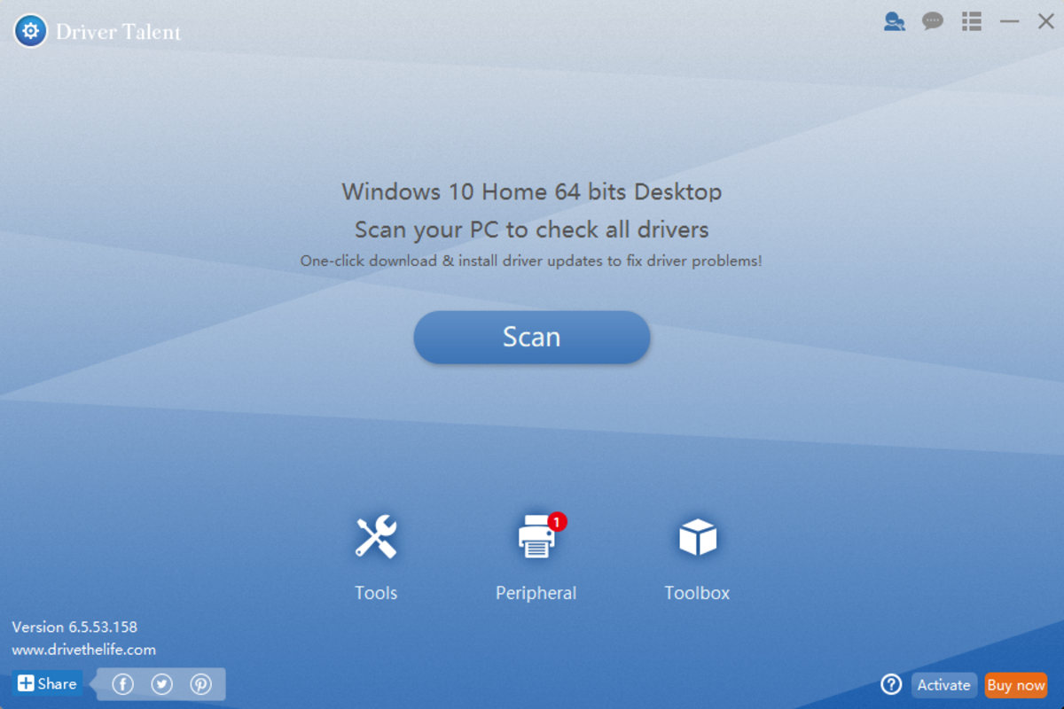 Driver Talent for PC Windows 1.0.0.16 Download