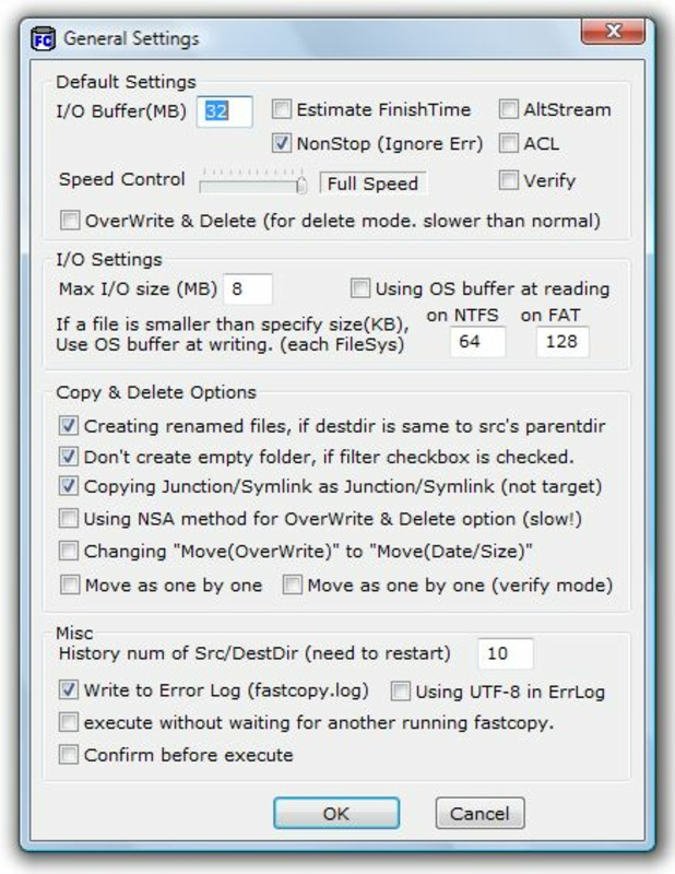 FastCopy for PC Windows 5.11.2 Download