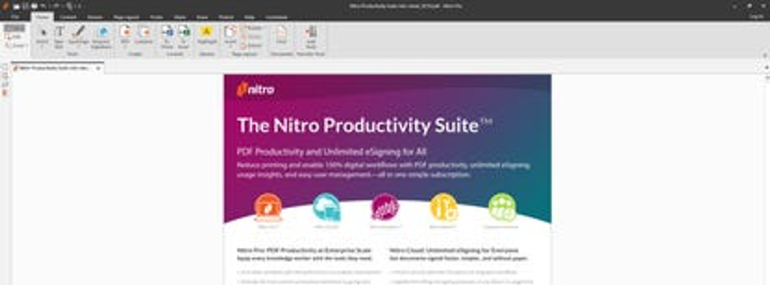 Nitro Pro for PC Windows 13.26.3.505 Download