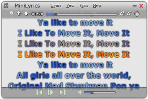 MiniLyrics for PC Windows 7.6.48 Download