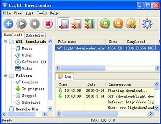Light Downloader for PC Windows 2.6.8 Download