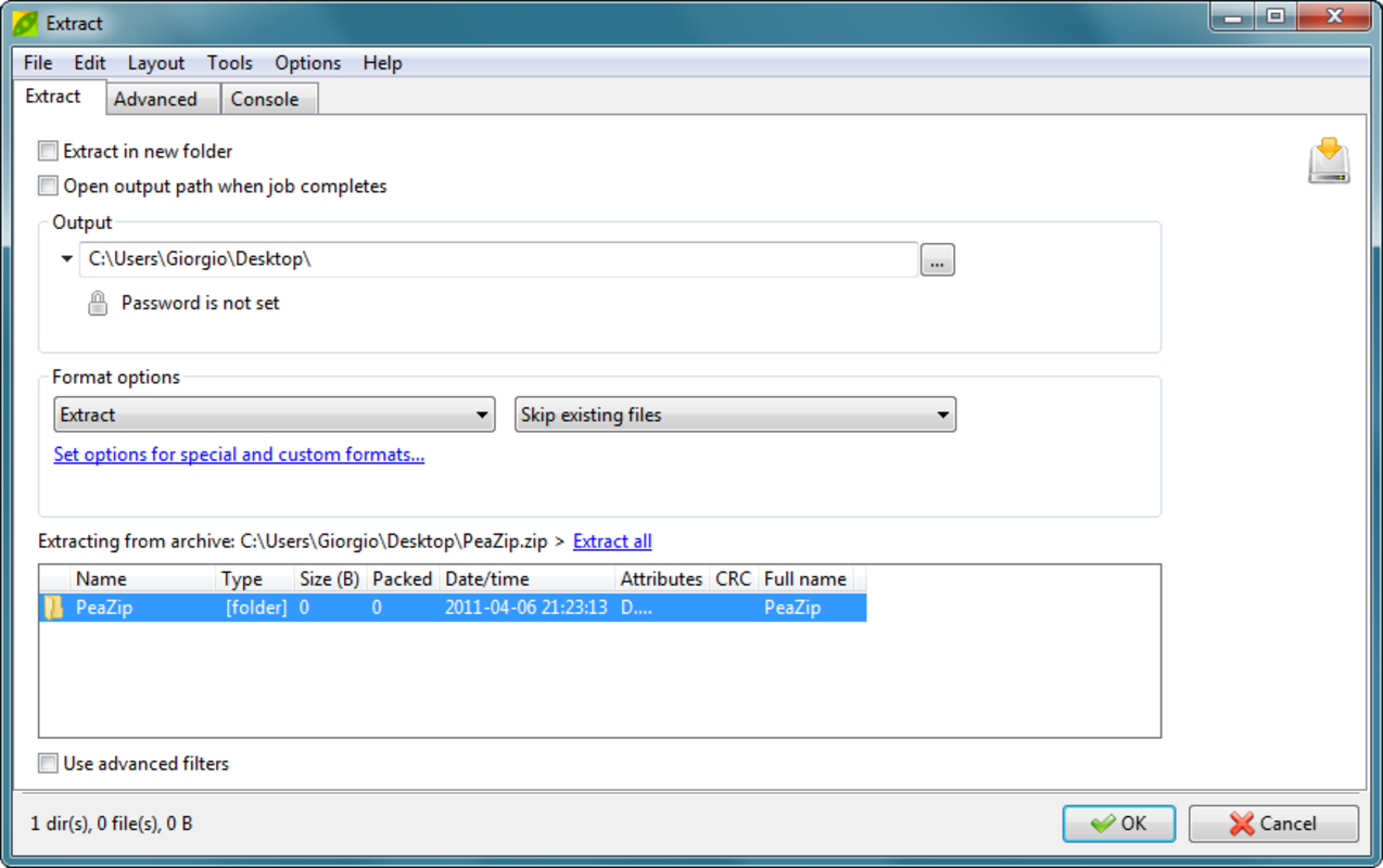 PeaZip for PC Windows 10.4.0 Download