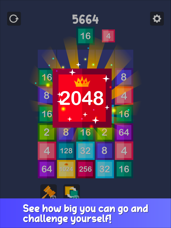 Drop & Merge Number Block Game for iOS (iPhone/iPad/iPod touch) - Free ...