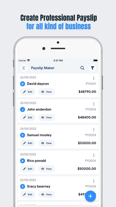 Payslip: Paystub Maker for iOS (iPhone/iPad/iPod touch) - Free Download ...