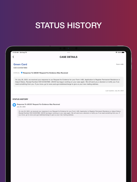 Case Tracker for USCIS Cases for iOS (iPhone/iPad/iPod touch) - Free ...