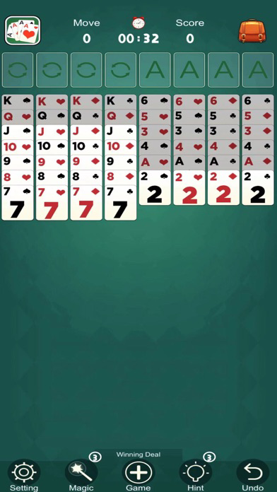 Freecell Classic Card Game for iOS (iPhone/iPod touch) - Free Download at AppPure