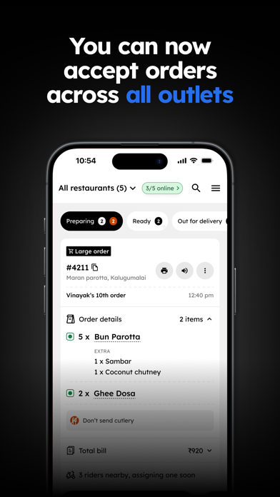 Zomato Restaurant Partner for iOS (iPhone/iPad) - Free Download at AppPure