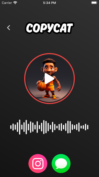 CopyCat AI - Celebrity Voices for iOS (iPhone/iPod touch) - Free Download at AppPure